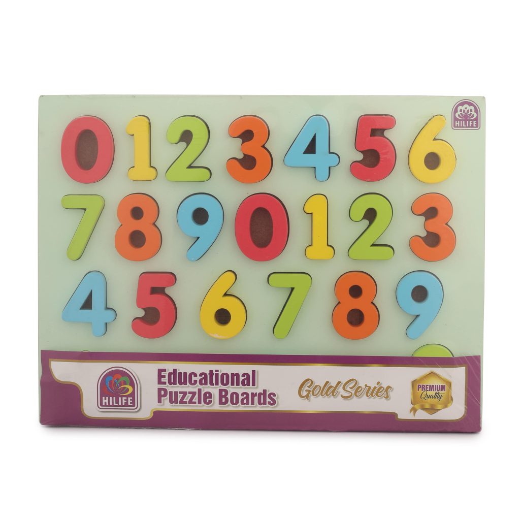Premium Number Raised puzzle – Hilife India